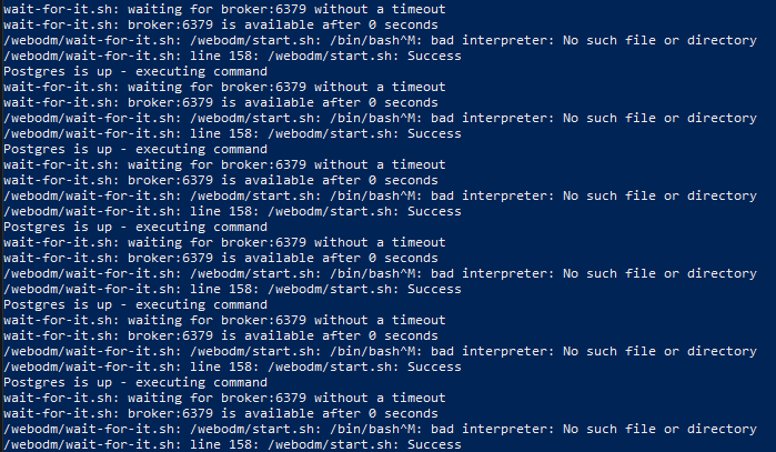 Problem Starting Webodm In Developer Mode Webodm Opendronemap Community