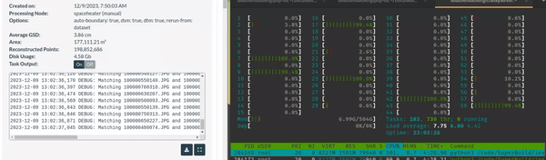 Slow image matching in WebODM (Windows version) - WebODM - OpenDroneMap ...
