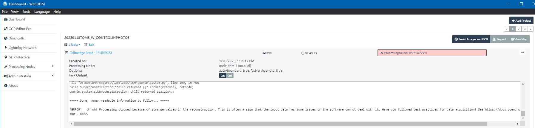 GCP Editor Pro activation copy/paste does not work WebODM3 - WebODM - OpenDroneMap Community