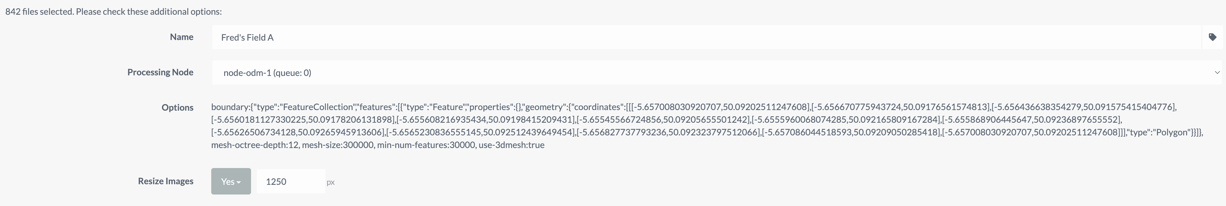 Dataset error - WebODM - OpenDroneMap Community