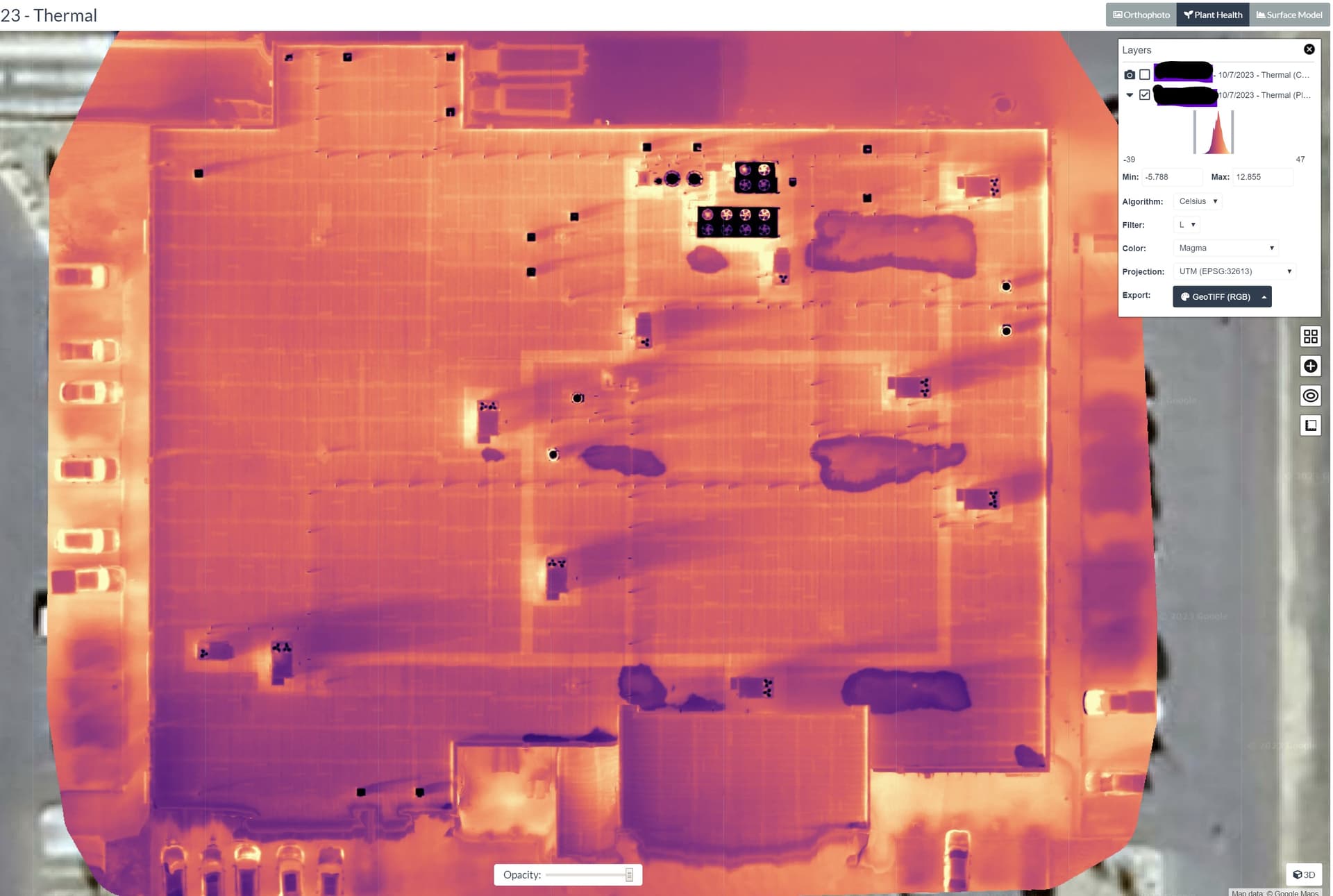 Setting Suggestions Thermal Map - WebODM - OpenDroneMap Community