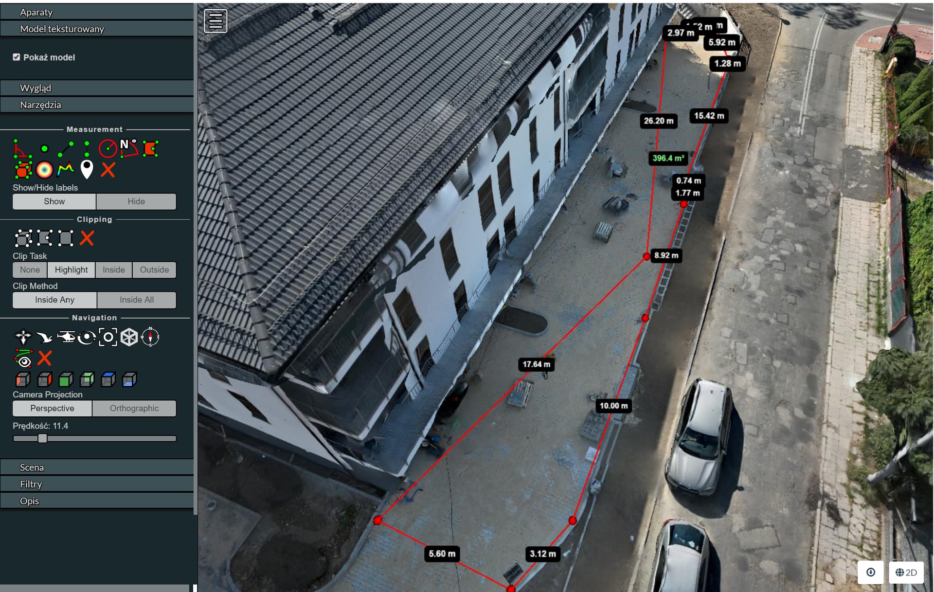 Strange surface measurements in 3D model - WebODM - OpenDroneMap Community