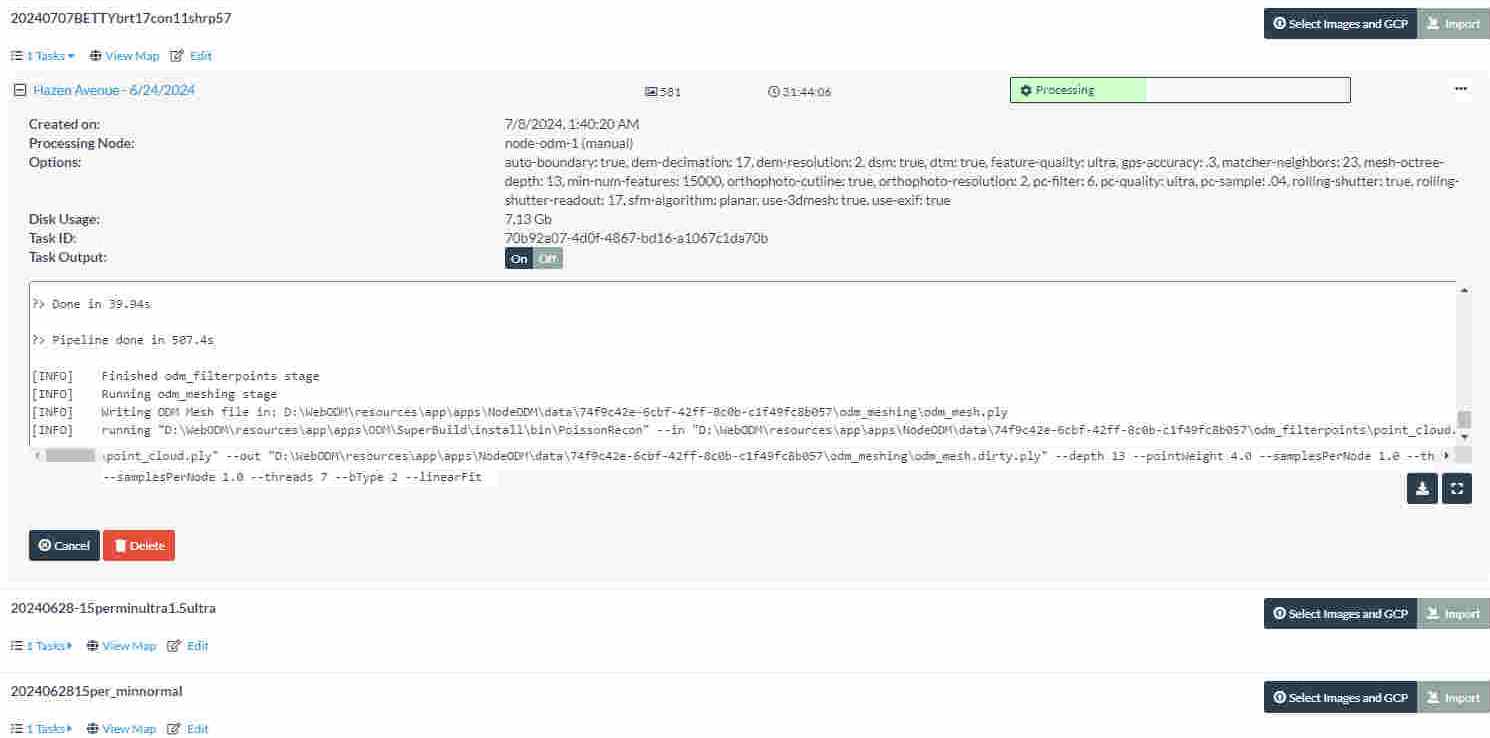 WebODM stuck(?), for past 12+ hours - WebODM - OpenDroneMap Community