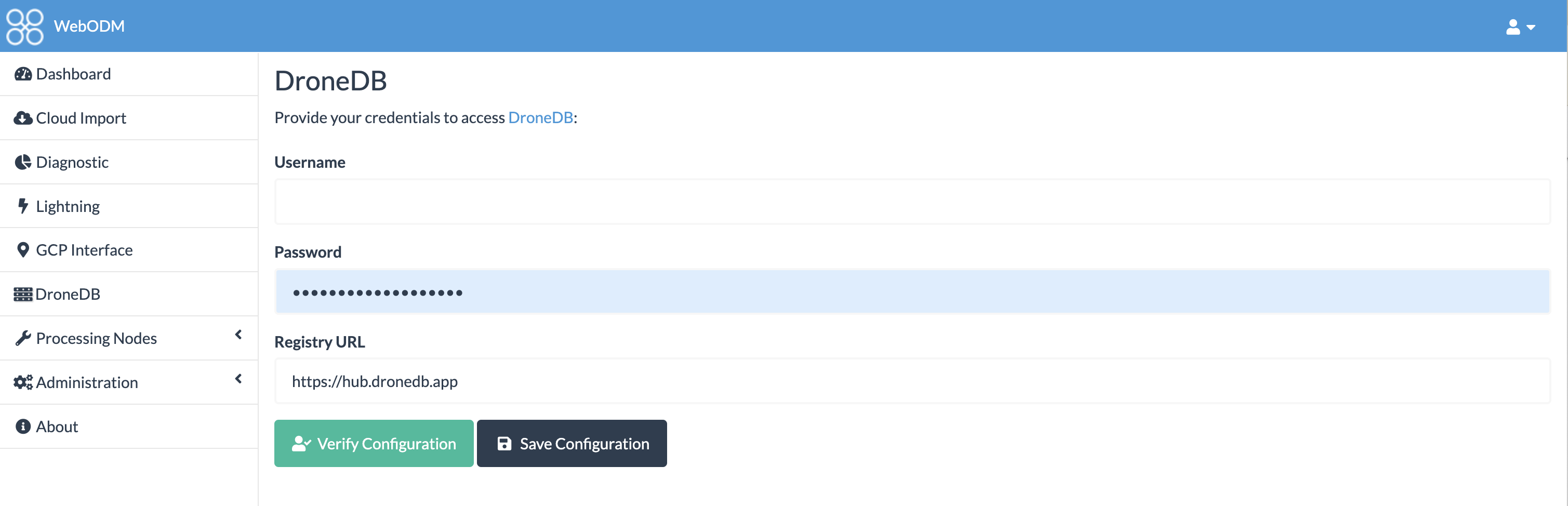 DroneDB Import - WebODM - OpenDroneMap Community