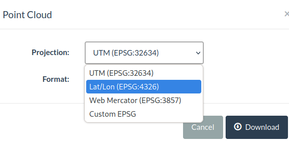 Precision when exporting a pointcloud as a las/laz file - WebODM - OpenDroneMap Community
