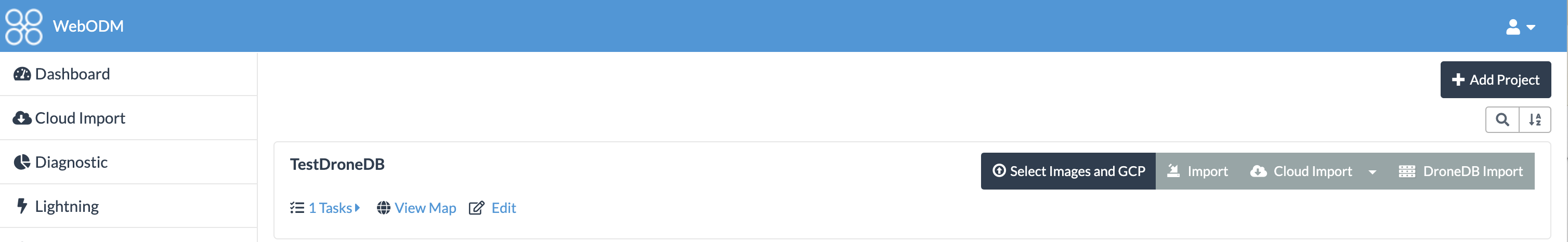 DroneDB Import - WebODM - OpenDroneMap Community