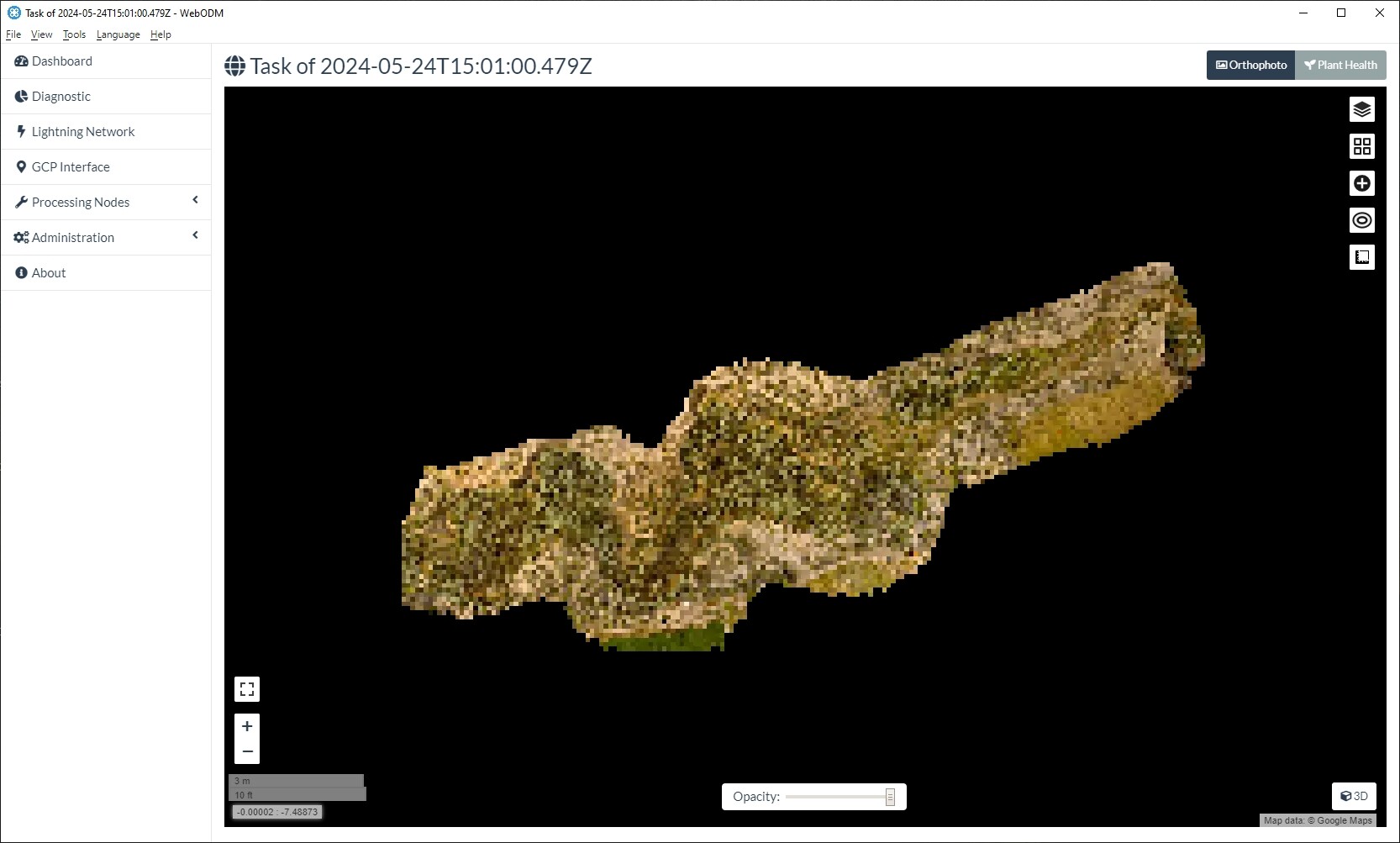Poor Ortho Resolution but High 3d Resolution from Video File - WebODM - OpenDroneMap Community