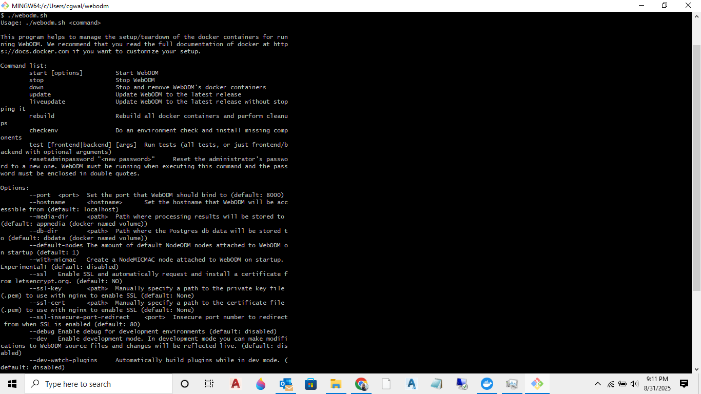 New to WebODM. How to update? - WebODM - OpenDroneMap Community