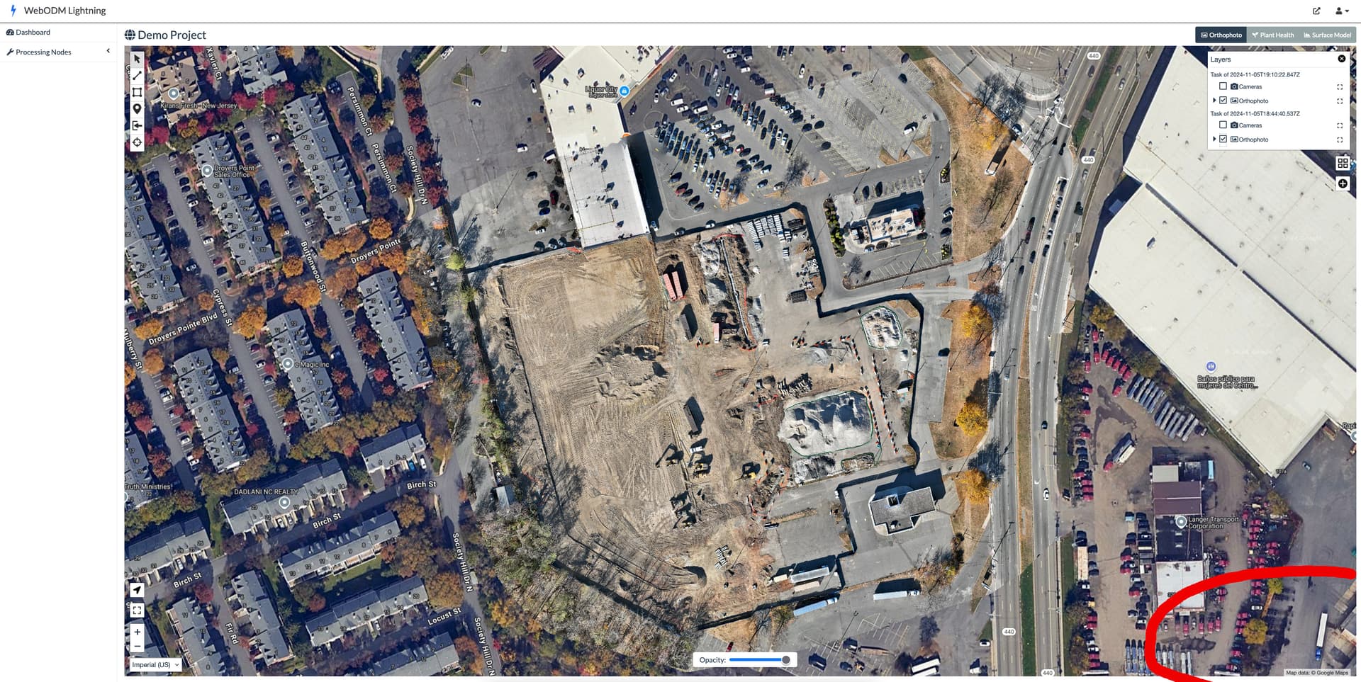 Sharing A Map Using Lightning Webodm Opendronemap Community