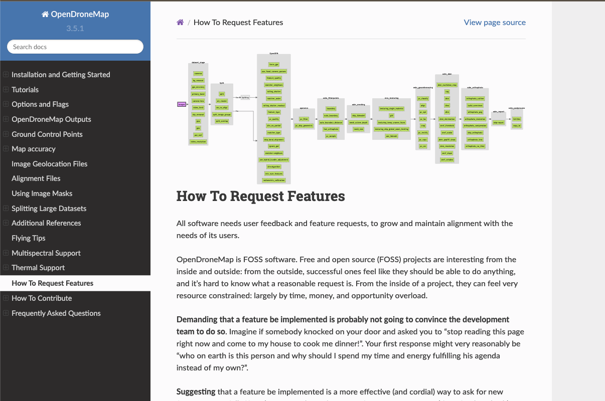 Mermaid Flowchart & Options help wanted! - ODM - OpenDroneMap Community
