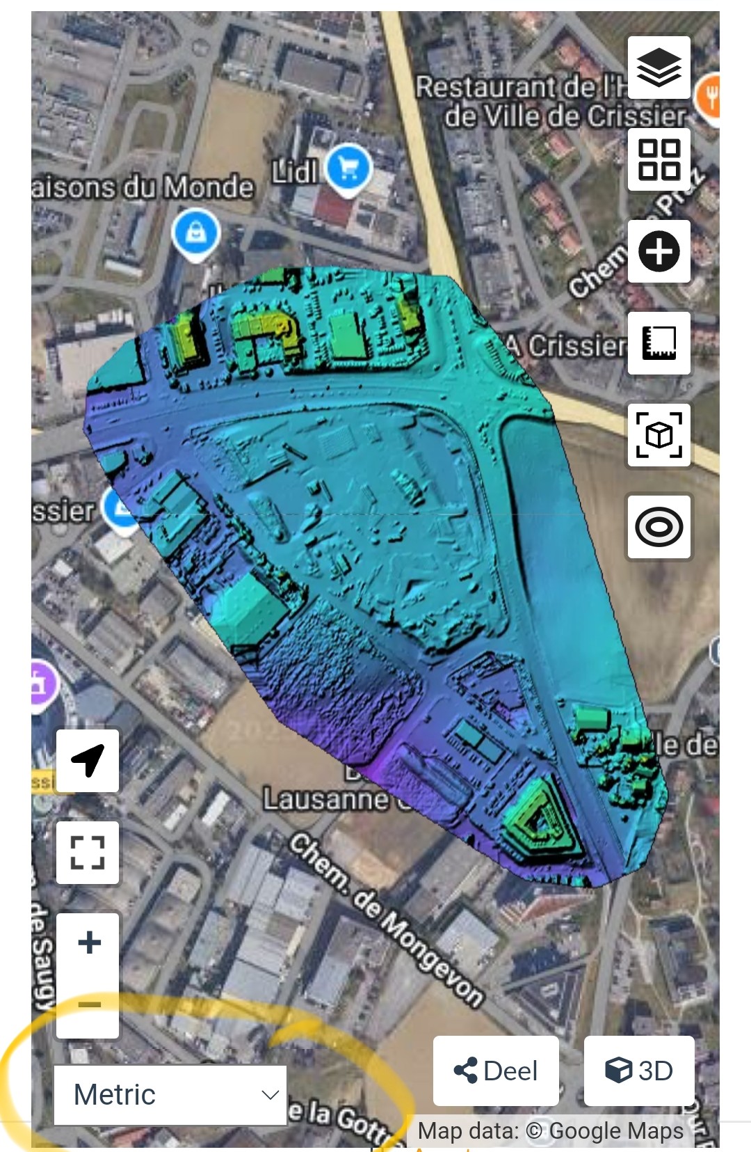 Create metric contours - WebODM - OpenDroneMap Community