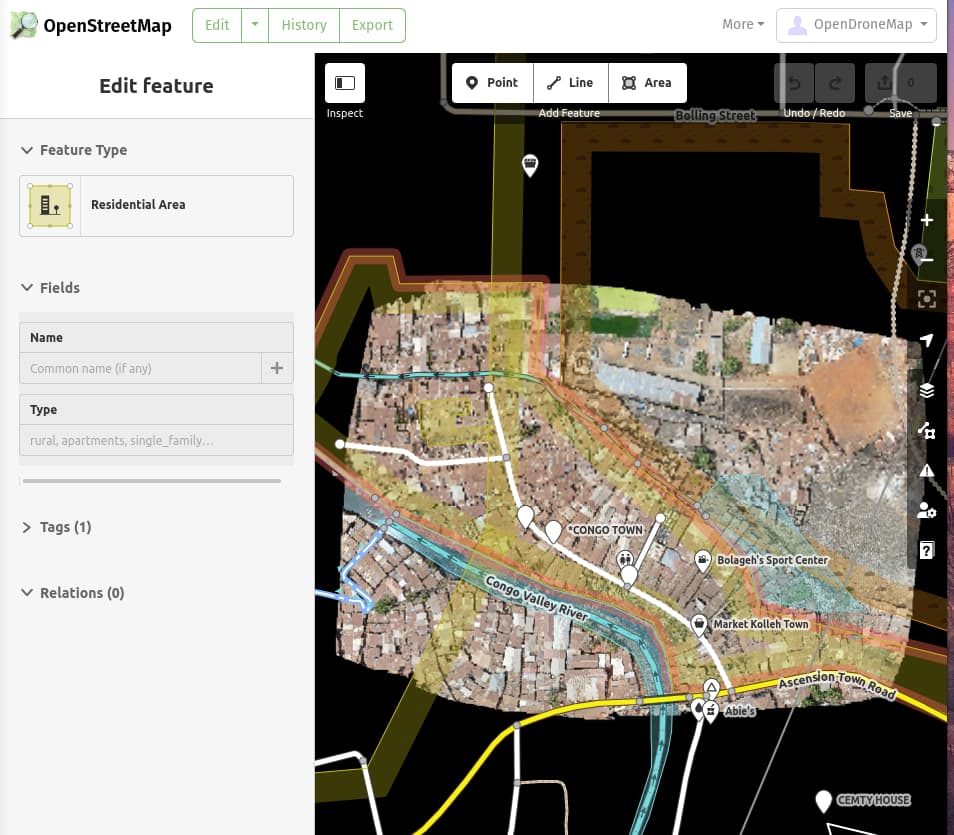OSM and base map - WebODM - OpenDroneMap Community