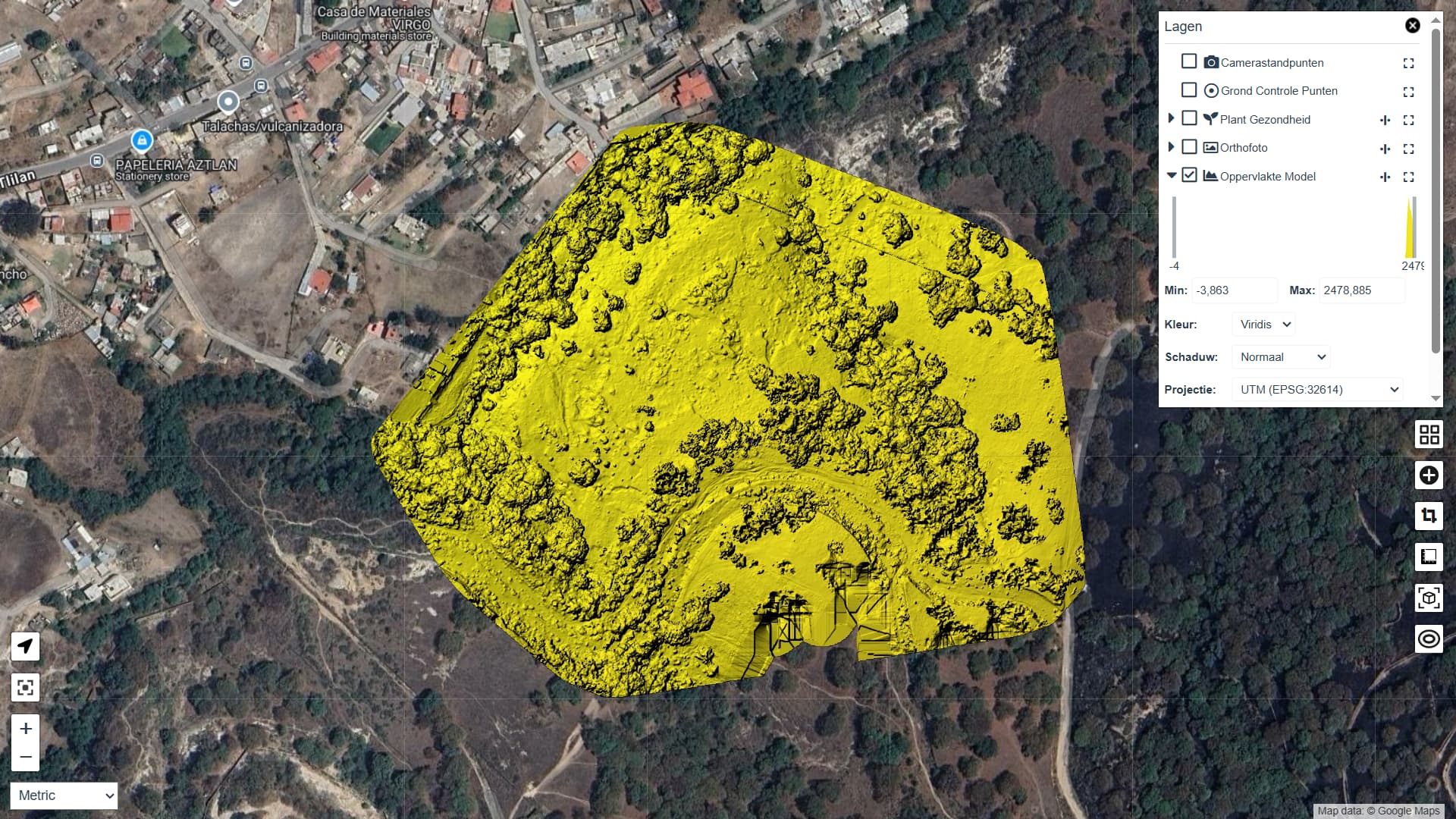 Minimum area orthophoto instead of full area orthophoto - WebODM ...
